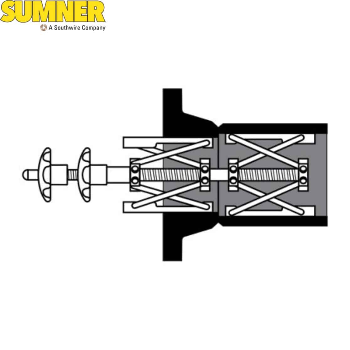 784100 Sumner Internal Pipe Fit Up Clamp Select Size Collins Tools 784100 Sumner Internal Pipe Fit Up Clamp Select Size Collins Tools