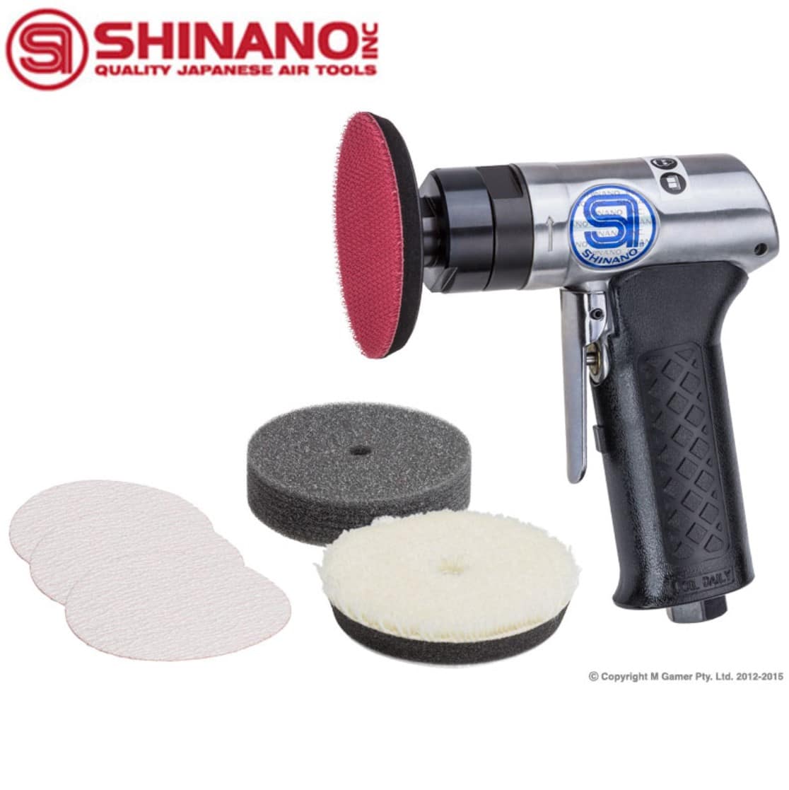 SI2221 Shinano Mini Polisher 70mm – Collins Tools & Welding