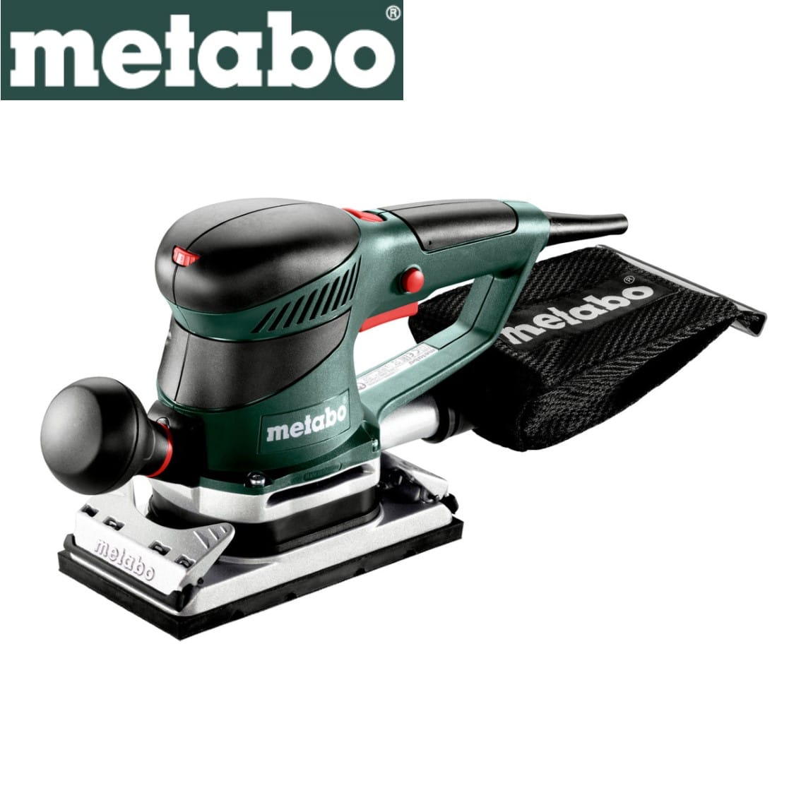 611350000 Metabo TurboTec Orbital Sander 92x184mm Sheet 350W SRE 4350 ...
