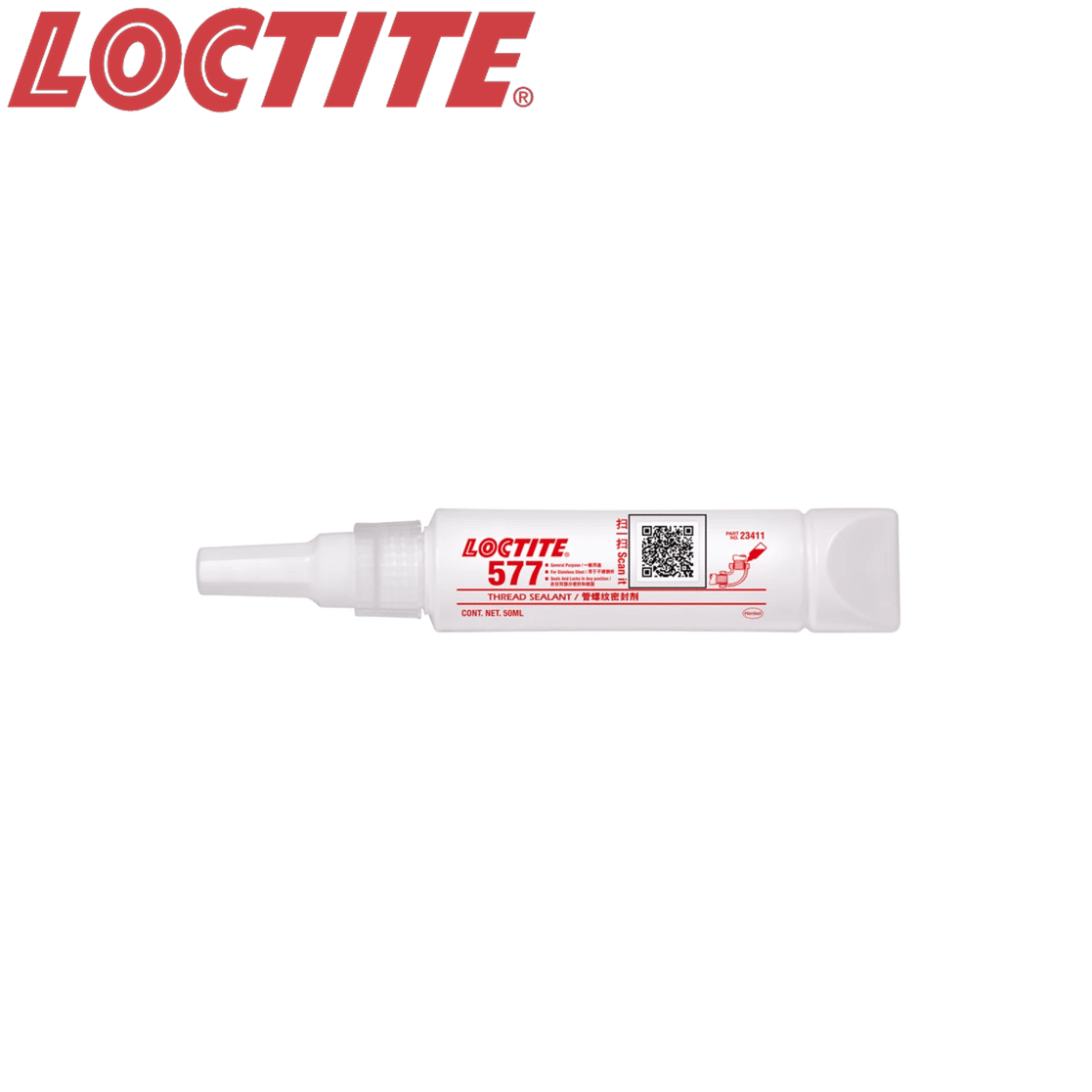 LOC50ML577 Loctite 577 Pipe Thread Sealant Medium Strength / Select ...