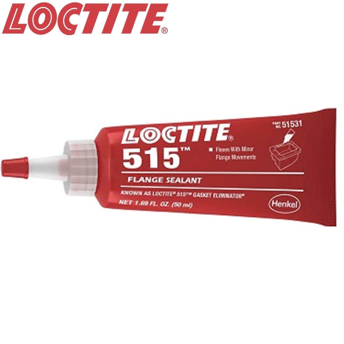 LOC50ML515 Loctite 515 Flexible Master Gasket Flange Sealant / Select ...