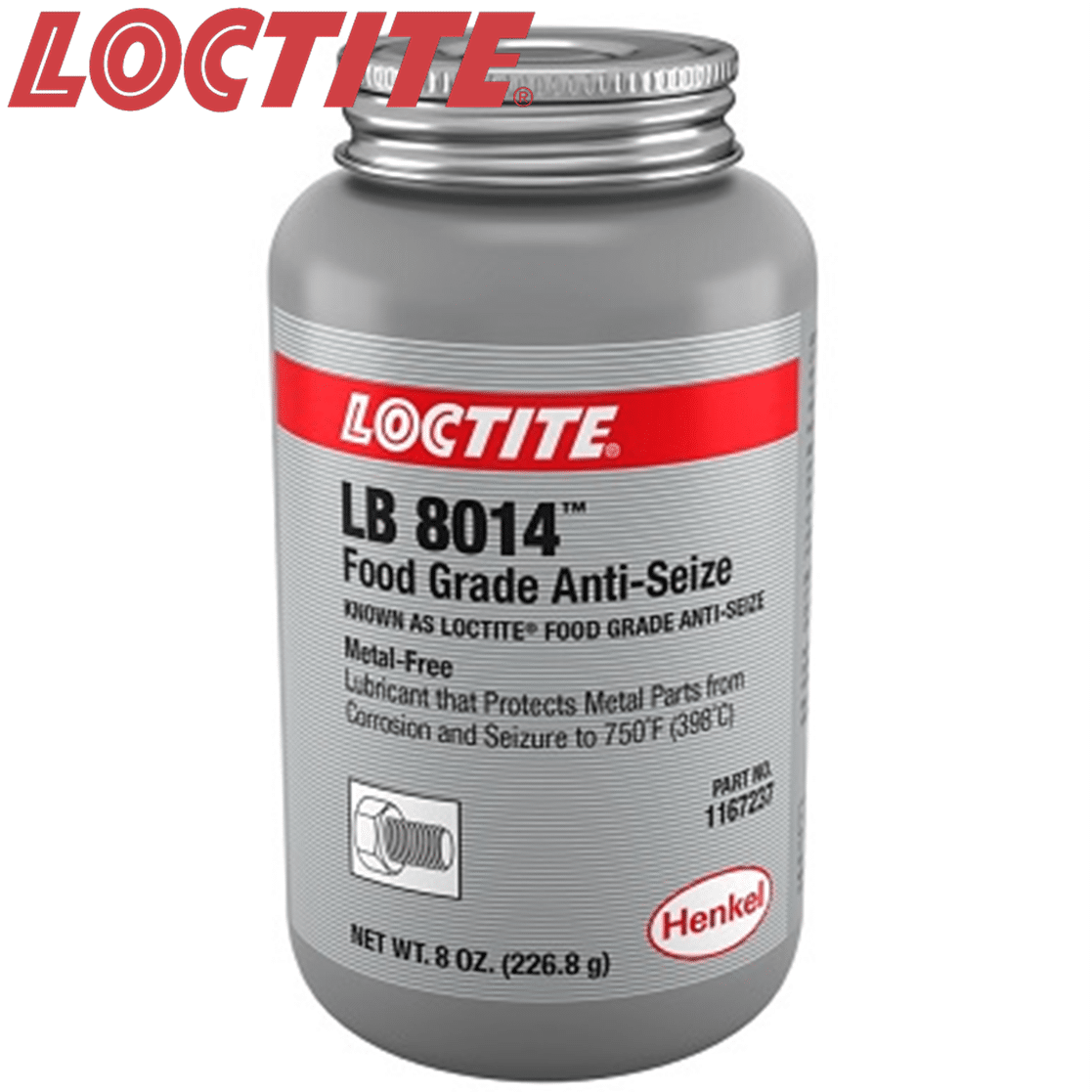 LOC227GMLB8014 Loctite LB 8014 Food Grade Anti-Seize Lubricant ...