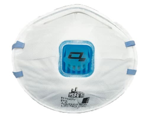 R100V Your Safety Factory Disposable P2 Valved Respirator 12Pk ...