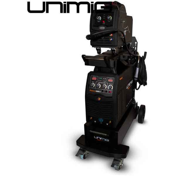 KUMJR250SWF Unimig RAZOR 250 SWF Multi Process Welder MIG/TIG/Stick ...