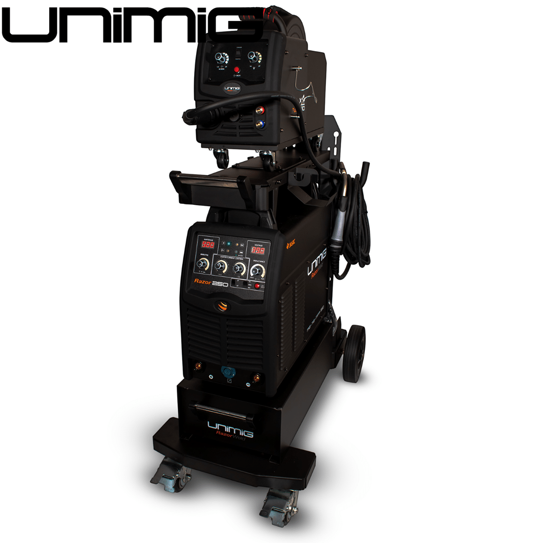 KUMJR250SWF Unimig RAZOR 250 SWF Multi Process Welder MIG/TIG/Stick ...