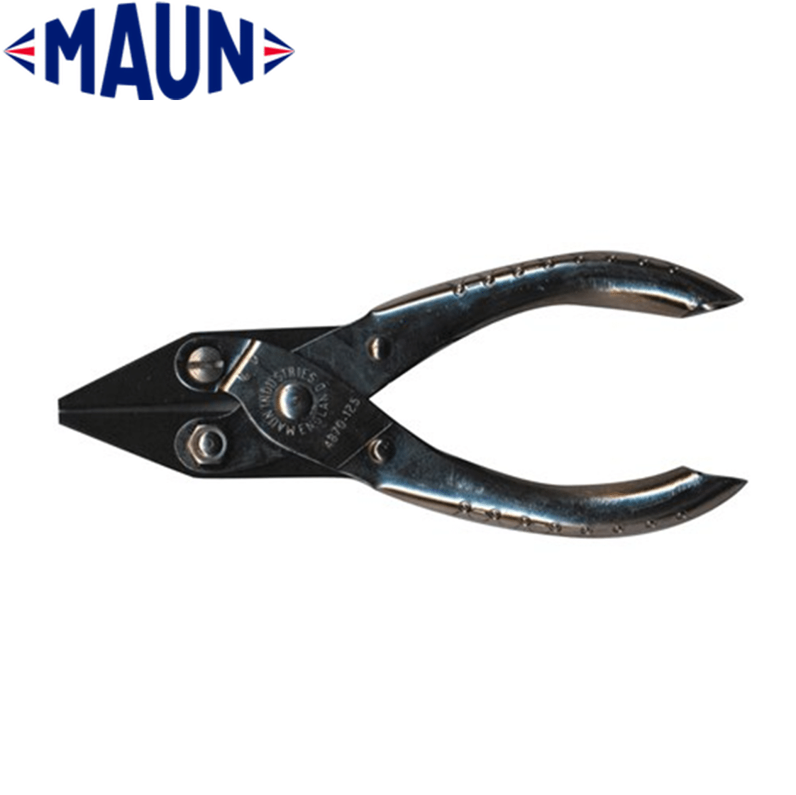 4870 Maun Smooth Jaws Flat Nose Parallel Plier / Select – Collins Tools ...