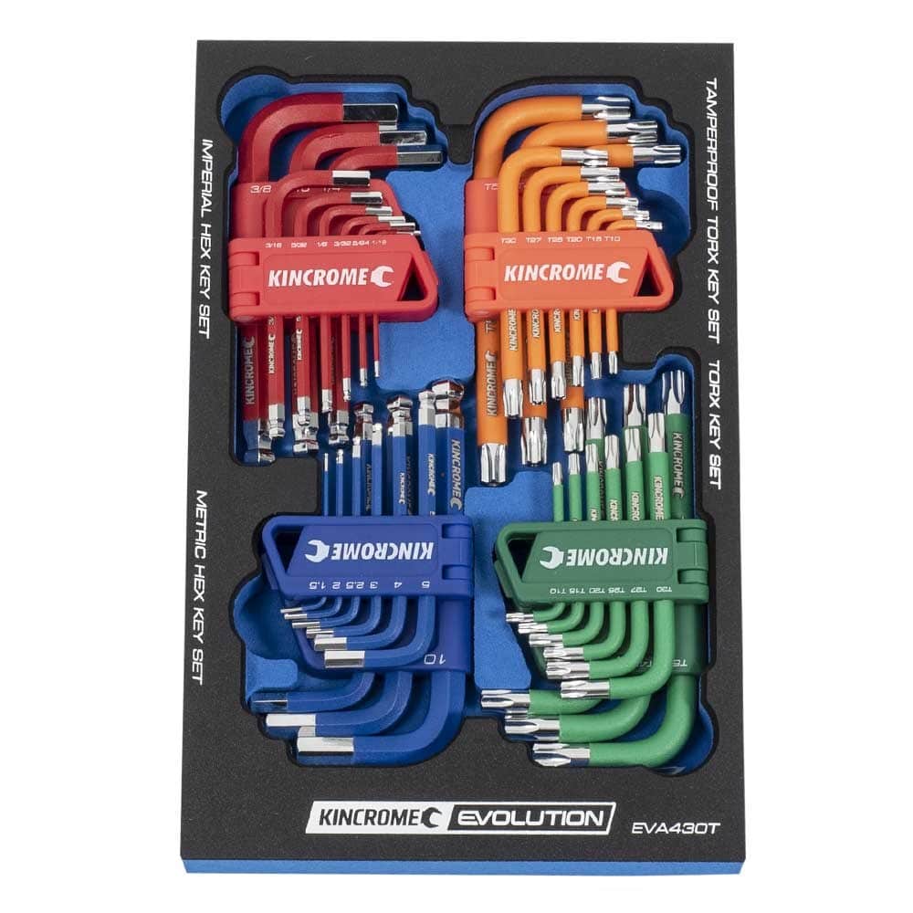 EVA430T Kincrome Hex Keys EVA Tray 36 Piece – Collins Tools & Welding