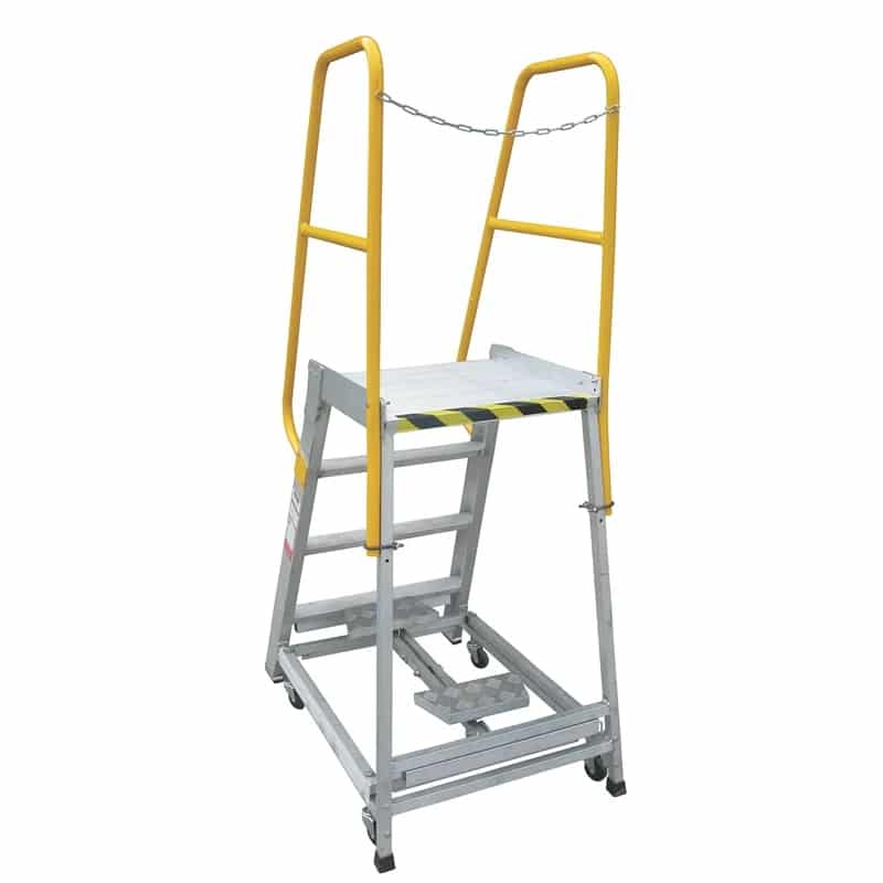 GOP03 Gorilla Industrial Order Picking Ladder 3 Step 0.9mtr 200kg ...
