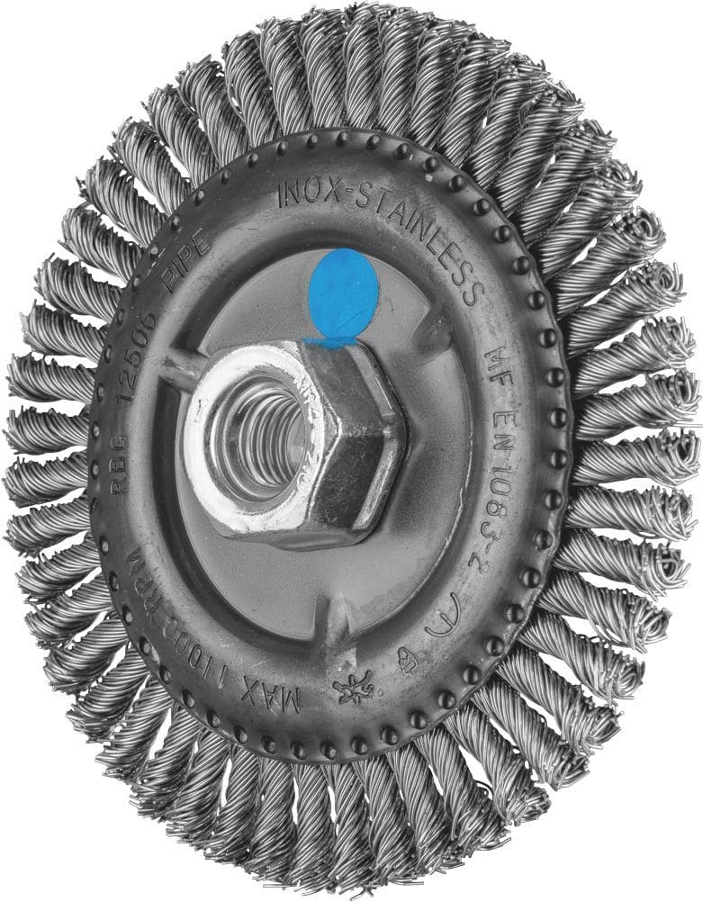 43301006 Pferd Pipeliner Wheel Brush Twist Knot Inox Wire / Select ...