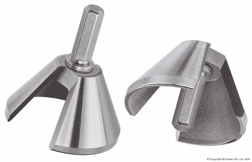 GD22426-2F Geiger 60° Hex-Drive Pipe Deburring Tool 22-46 mm – Collins ...