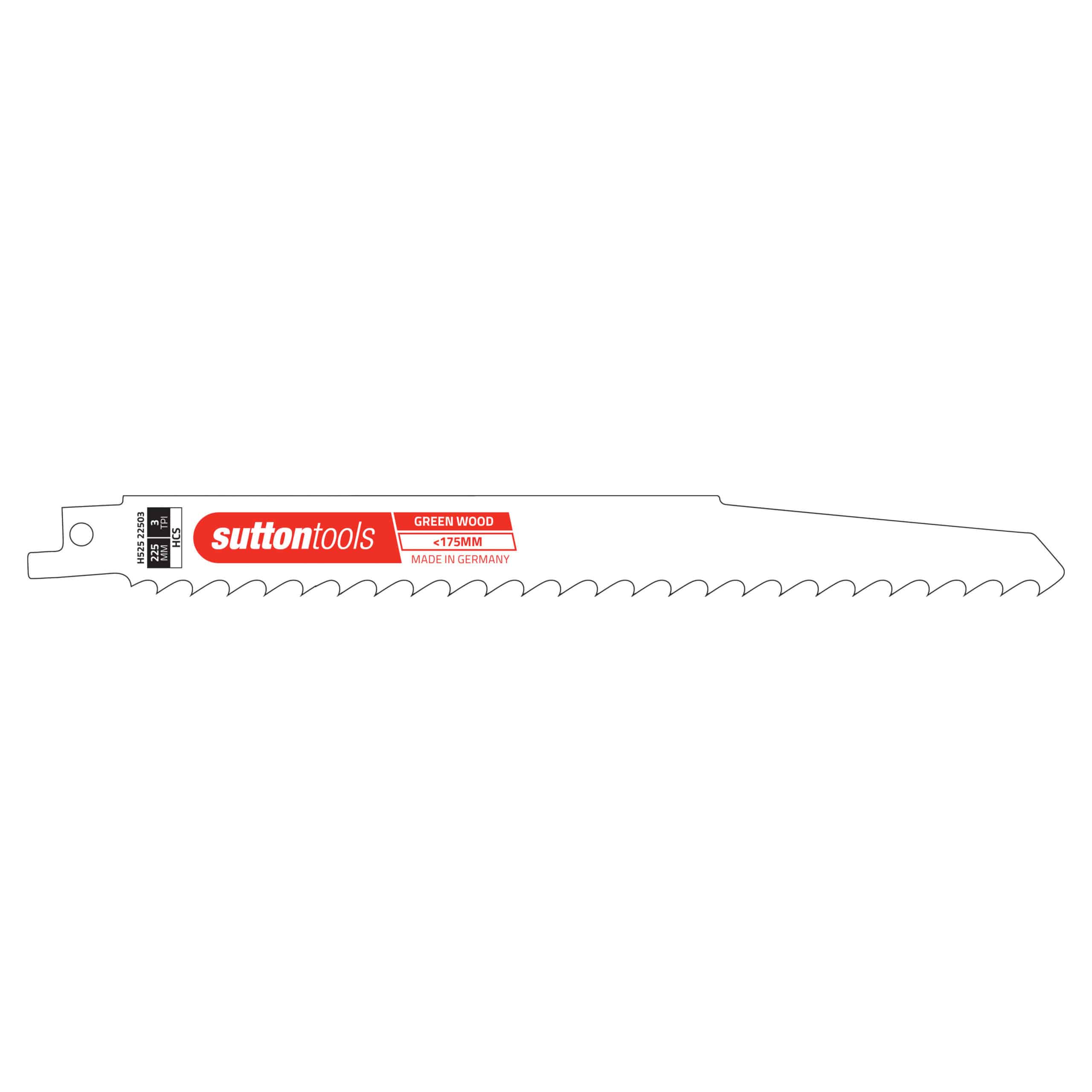 H525 Sutton Wood Reciprocating Blades Green Wood 2Pk – Collins Tools ...