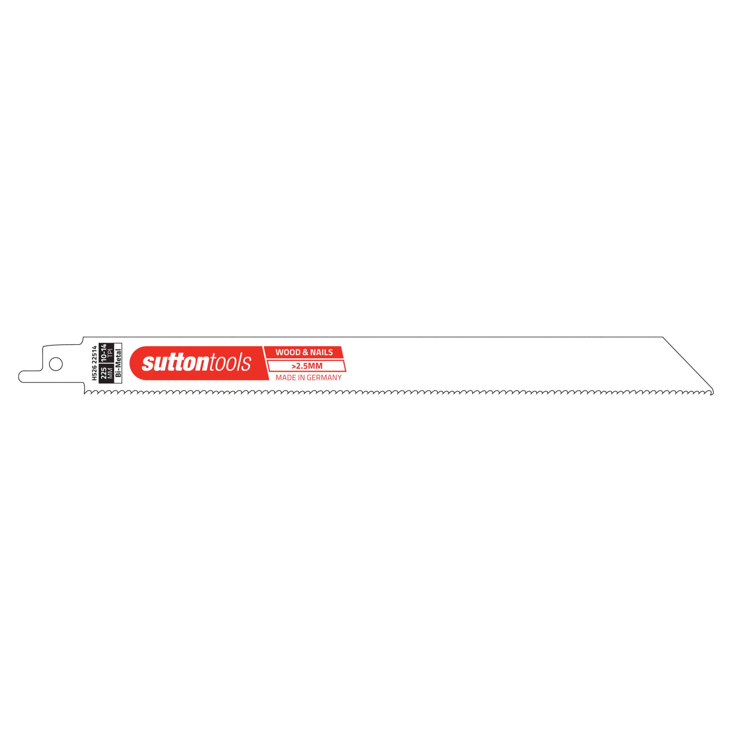 H526 Sutton Wood & Nails Reciprocating Blades – Bi Metal 2Pk / Select ...