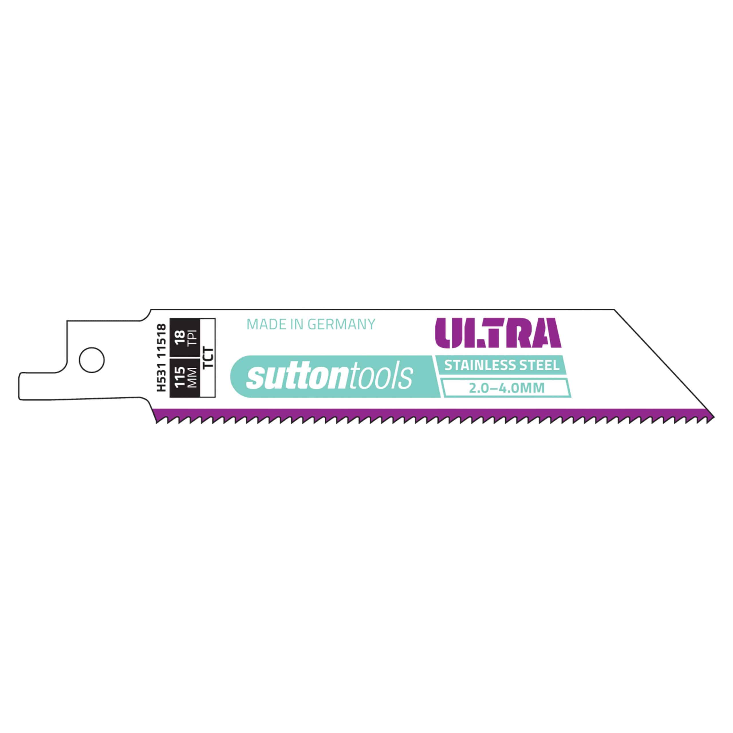 H531 Sutton Specialty Reciprocating Blades Ultra – Stainless Steel 2Pk ...