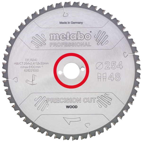 628037000 Metabo Circular Saw Blades – Precision Cut Wood Professional ...