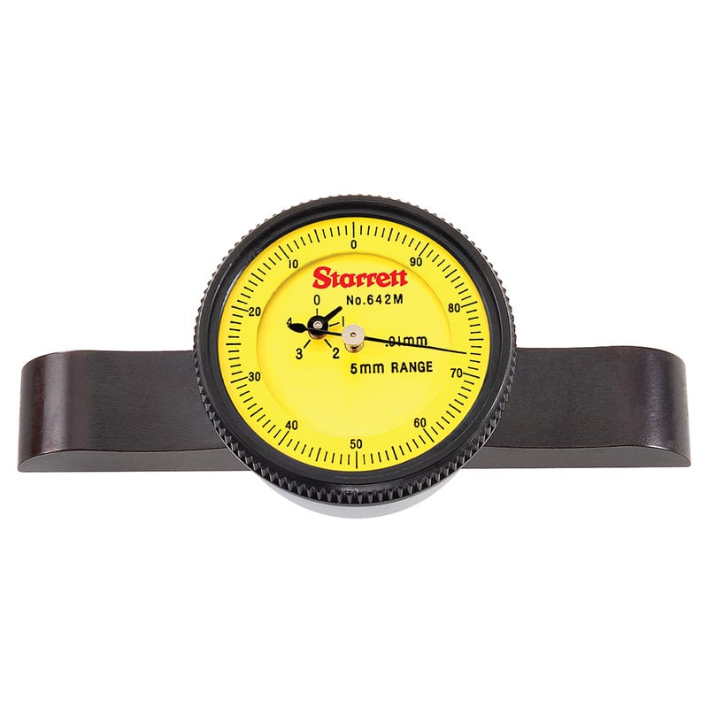 642MAZ Starrett Top Reading Dial Depth Gage / Range: 0-215mm – Collins ...