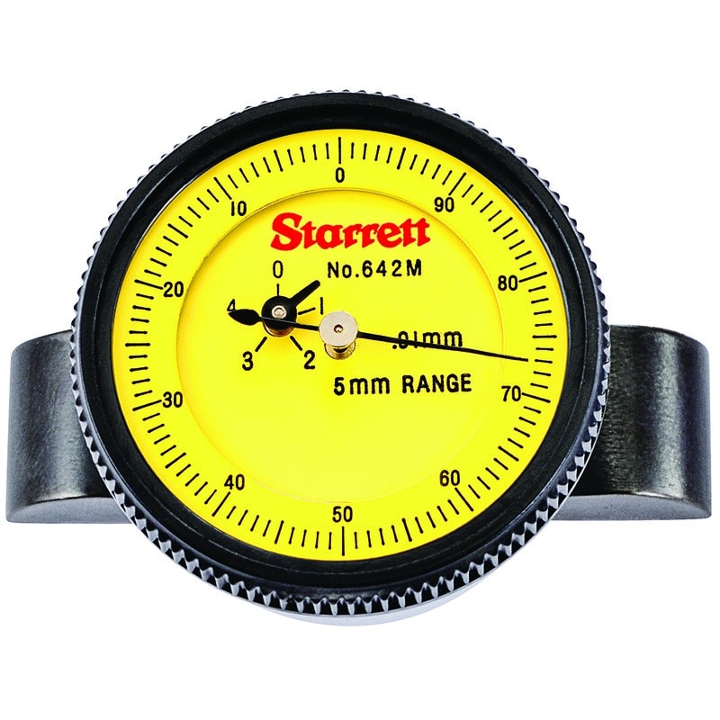 642MZ Starrett Top Reading Dial Depth Gage / Range: 0-215mm – Collins ...