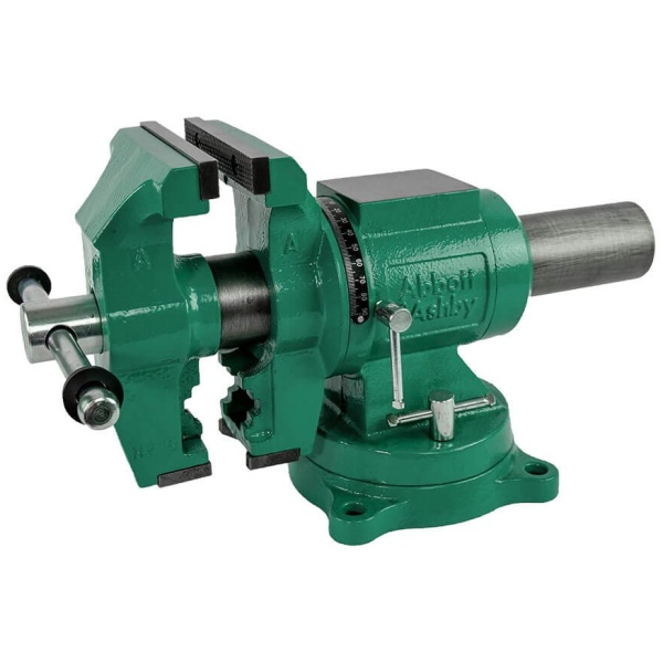 ATBVU125 Abbott & Ashby Universal Bench Vice with 360° Swivel Base Cast ...