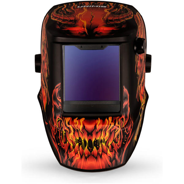 Unimig Professional Series Automatic Welding Helmet Demon U21018 ...