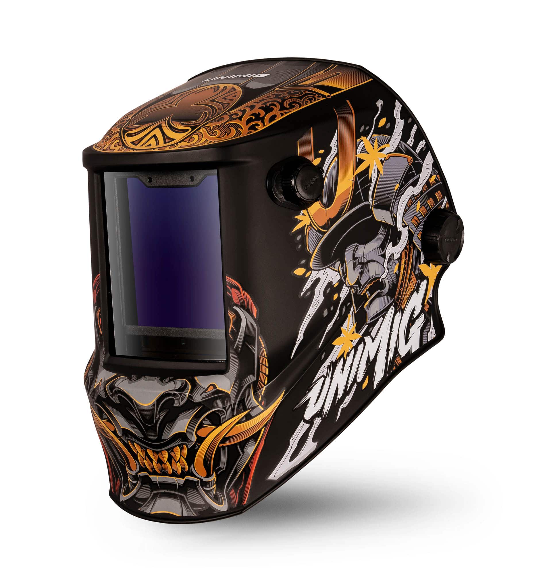 Unimig Professional Series Automatic Welding Helmet Samurai U21019 ...