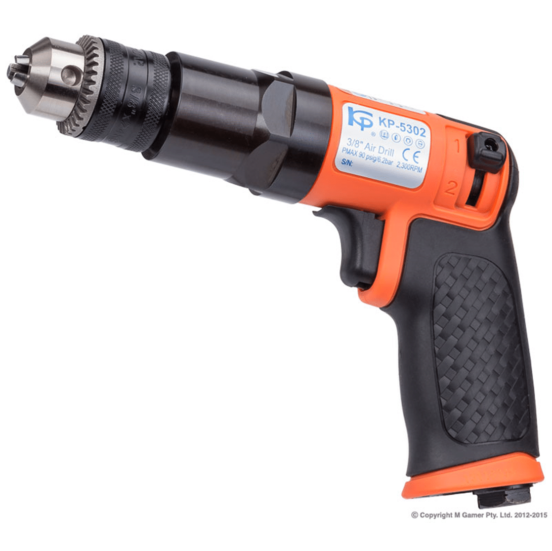 KP5302 Kuani Heavy Duty Mini Air Drill 3/8″ – Collins Tools & Welding