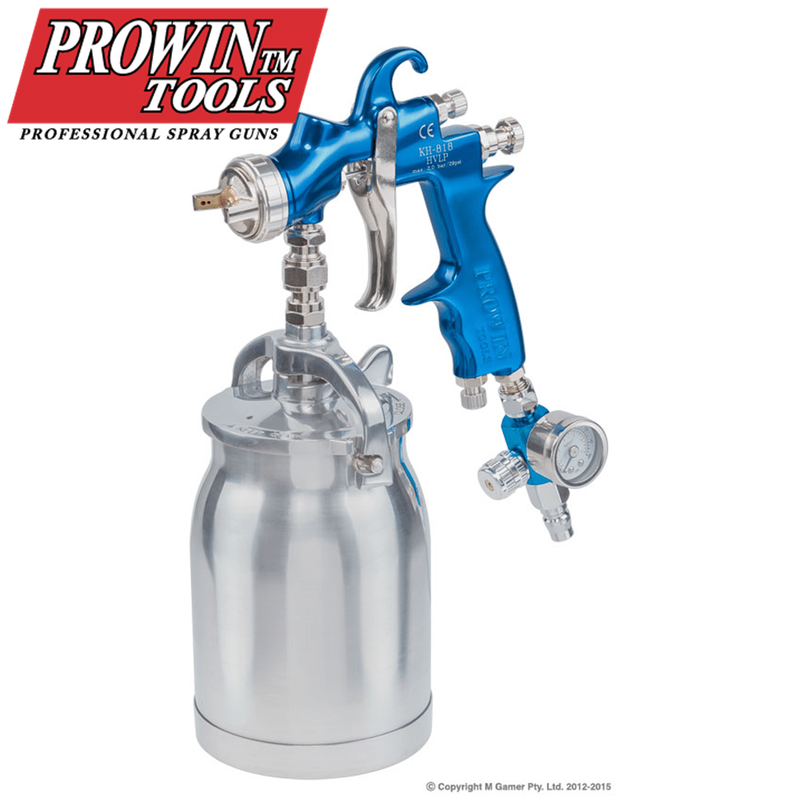 KH818 Prowin Tools Suction Feed HVLP Spray Gun – Collins Tools & Welding