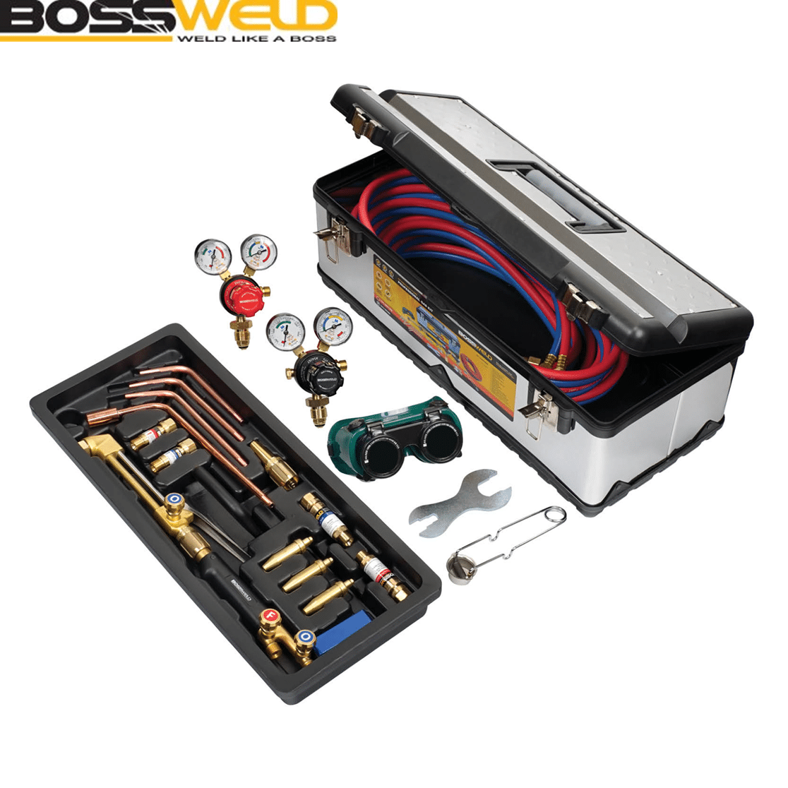 400900 Bossweld Professional Oxygen/Acetylene Gas Kit – Collins Tools ...