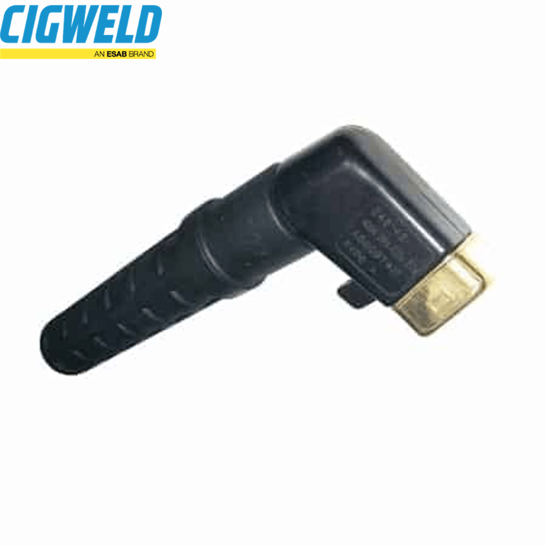 646142 Cigweld Heavy Duty Twistlock Electrode Holder 400 Amp to 5mm dia ...