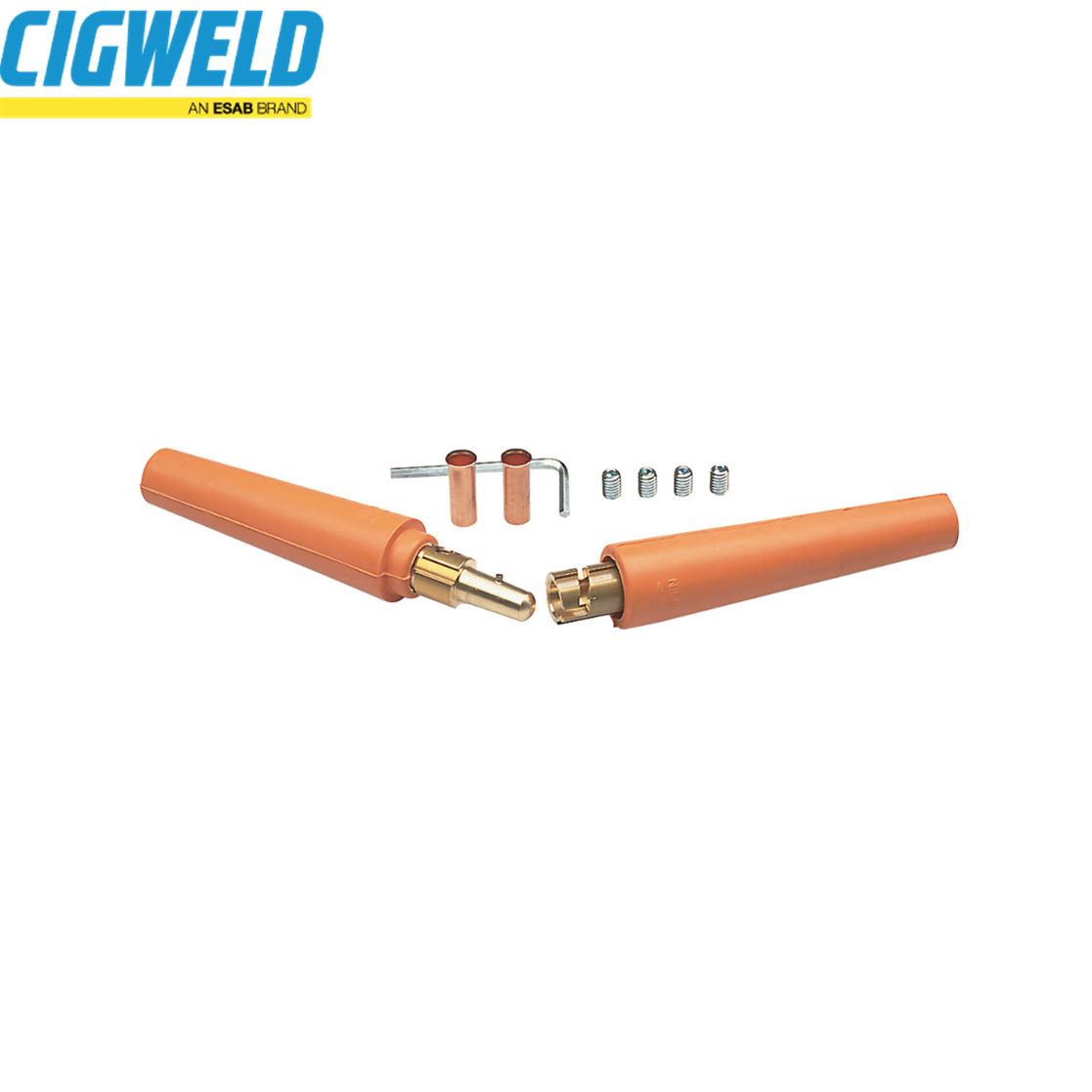 646161 Cigweld Cable Connector – 300 / 500 Amps – Collins Tools & Welding