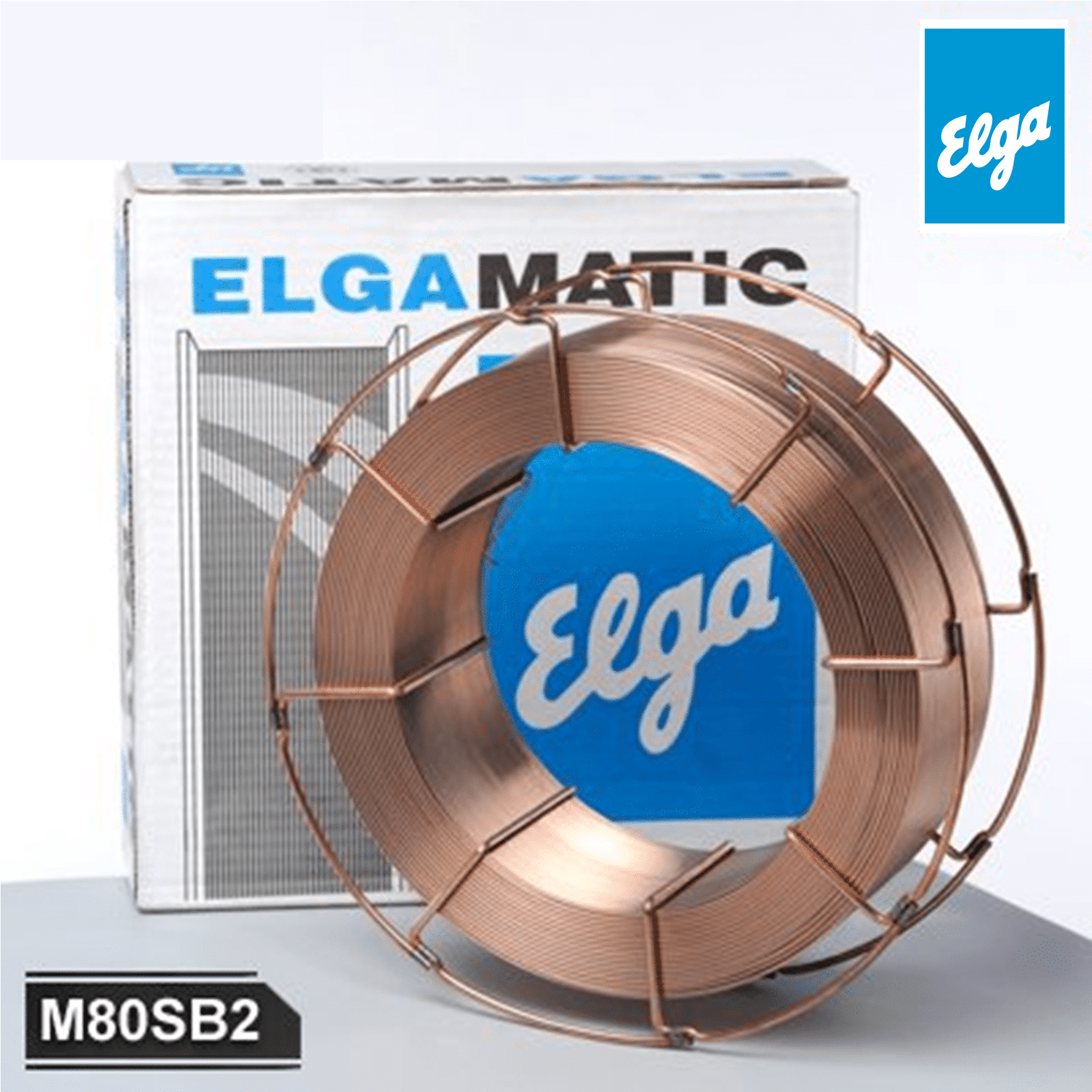 M183CR10S Elga Elgamatic 183CR (CrMo1) Low Alloy MIG Wire 15kg / Select ...