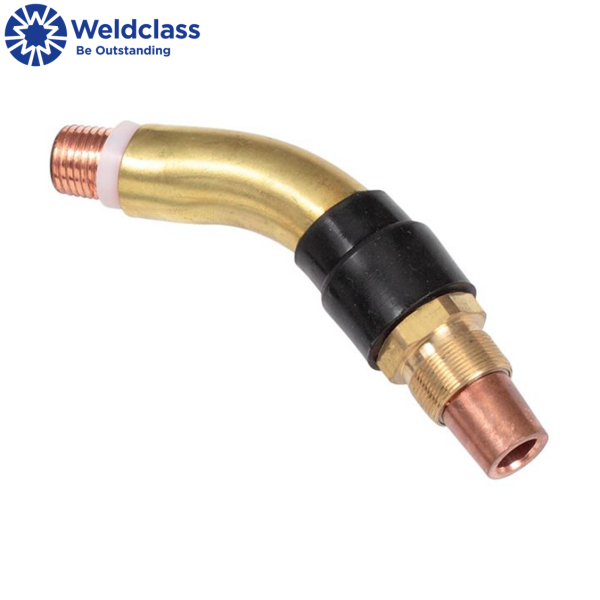 P3-4786 Weldclass MIG Torch Bernard 300 Style Neck / Body Tube 45DG ...