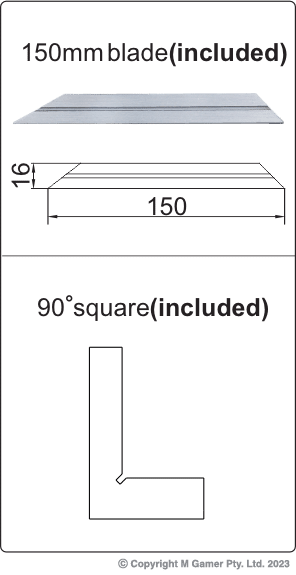 AC-822-360-01 Accud Digital Protractor – Collins Tools & Welding