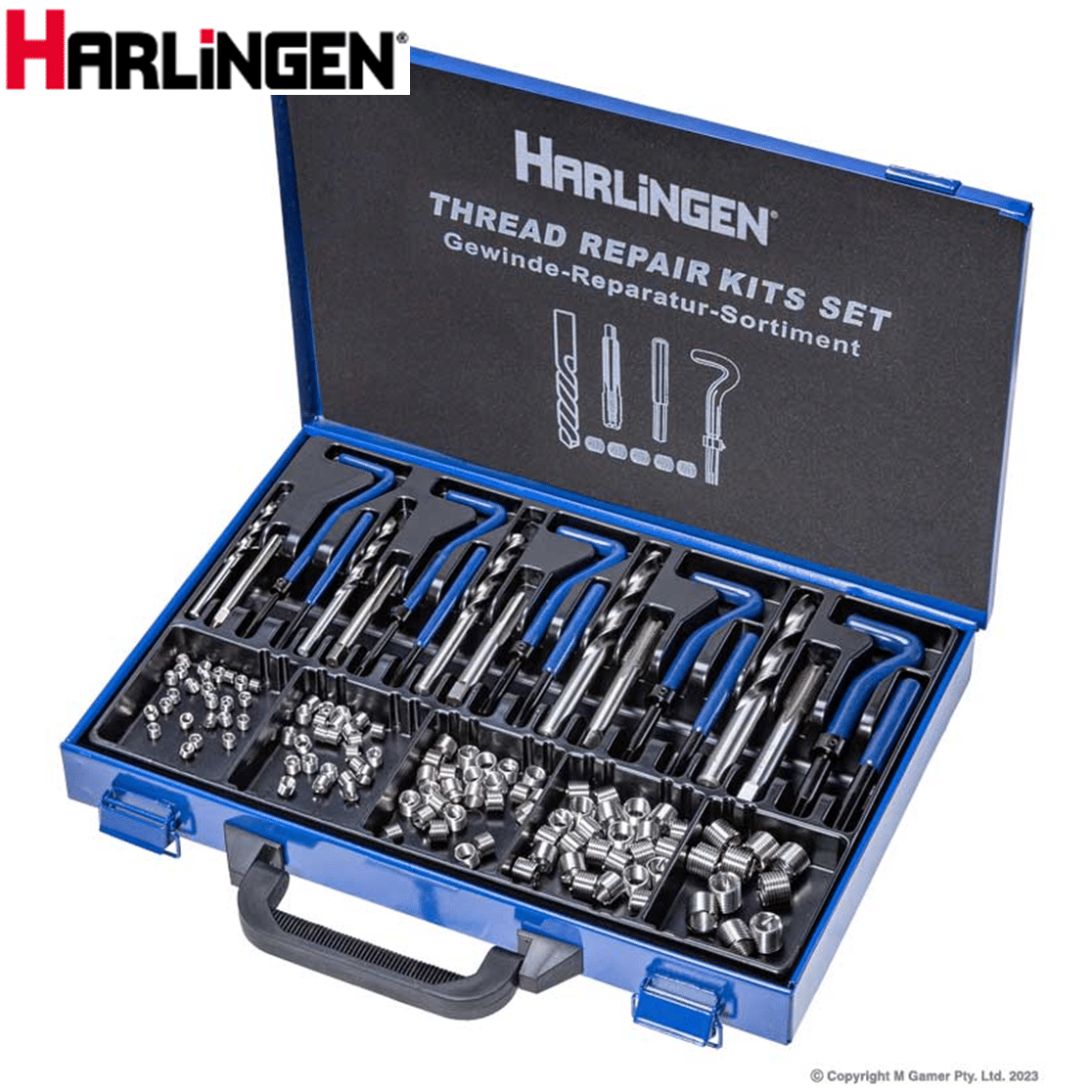H-11-303-A01 Harlingen Master Thread Repair Kit M5-M12 – Collins Tools ...