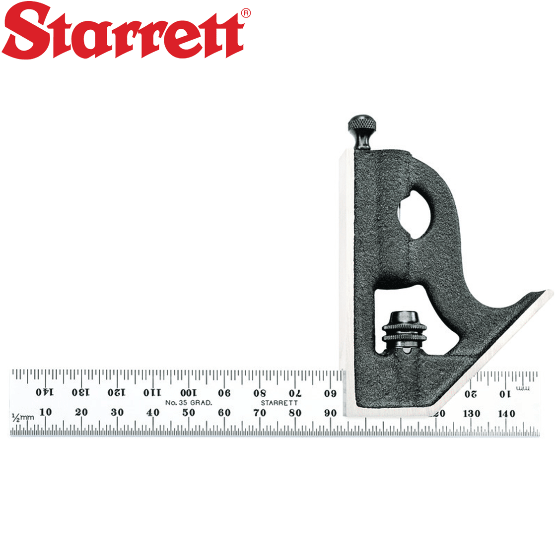 C11MH-150 Starrett Combination Square with Square Head 150mm – Collins ...