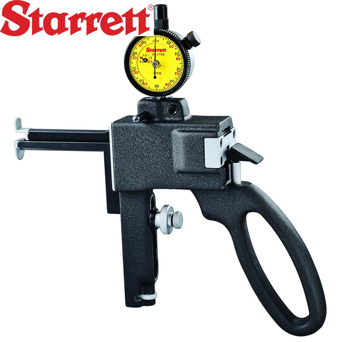 1175MZ Starrett Dial Indicator Groove Gage 9.5-150mm – Collins Tools ...