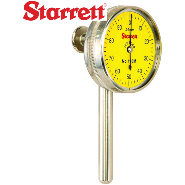 196MB1 Starrett Universal Back Plunger Dial Indicator – Collins Tools ...