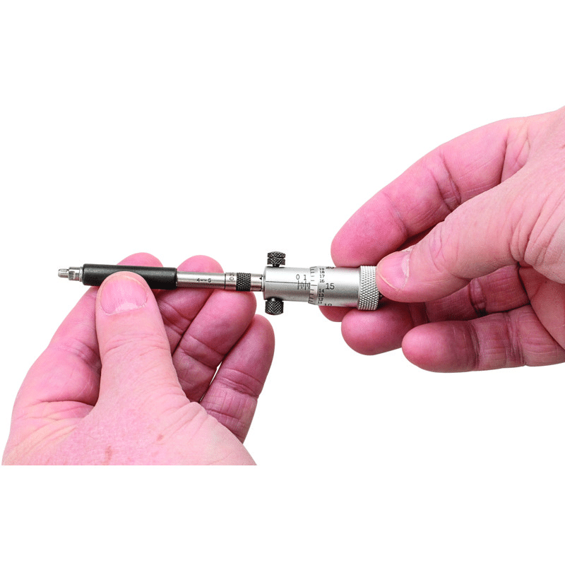 124AZ Starrett Inside Micrometer Set Solid Rods x 6 / Range 2 – 8 ...