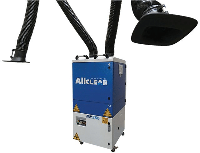 91350AMA3 Allclear MA350 Auto Mobile Welding Fume Extractor 3ph/415V ...