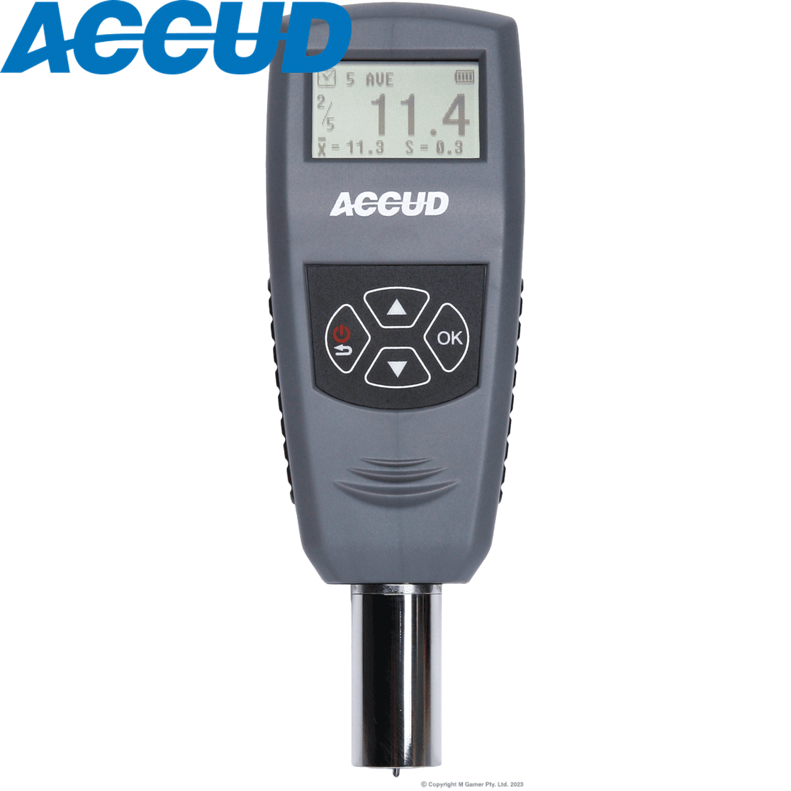 AC-HS Accud Digital Shore Hardness Tester / Select – Collins Tools ...