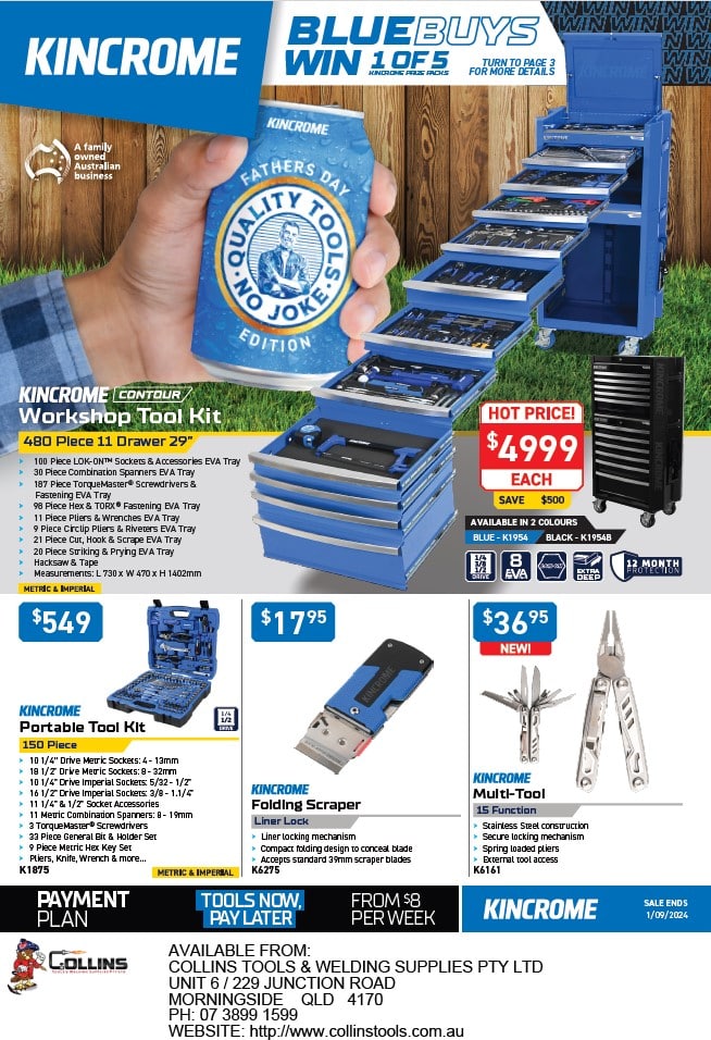 Catalogues – Collins Tools & Welding