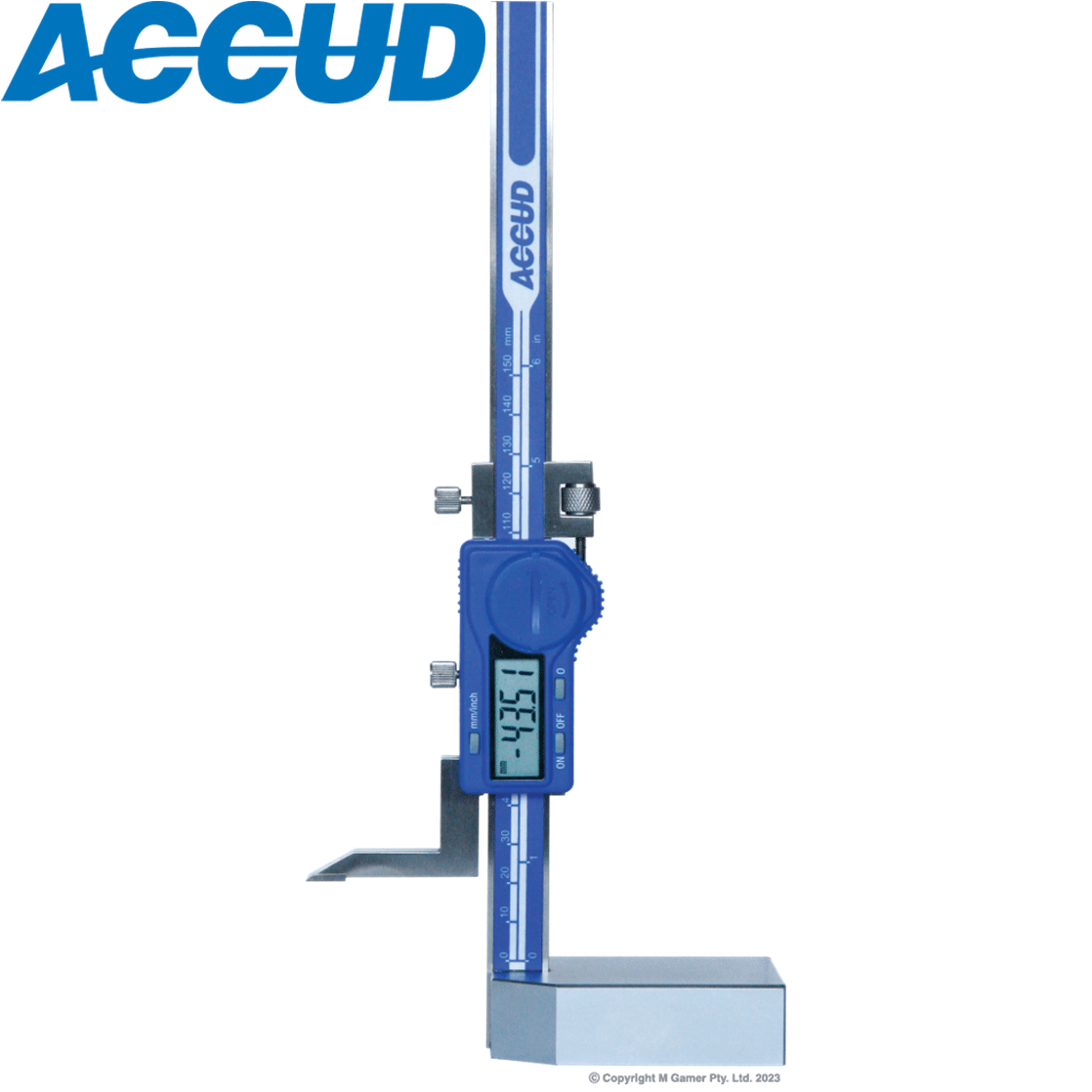 AC-183 Accud Dualscale Mini Digital Height Gauge 150mm / 200mm – Collins Tools & Welding