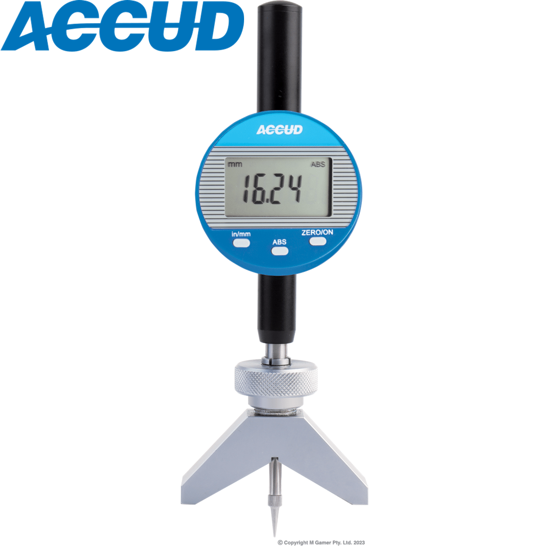 AC-196-001-11 Accud Dualscale Digital Keyway Gauge 0-100mm – Collins Tools & Welding