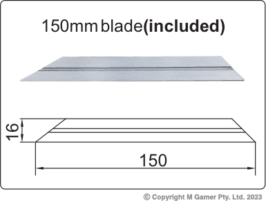 AC-815-360-01 Accud Universal Protractor 360° 150mm Blade – Collins ...