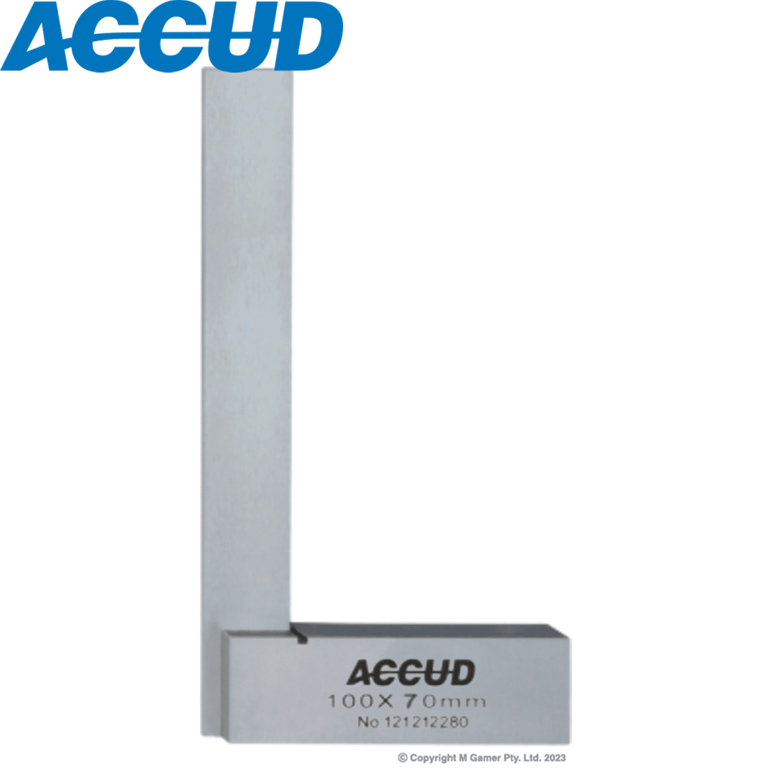 AC-843 Accud Stainless Steel Wide Base Machinist Square / Select ...
