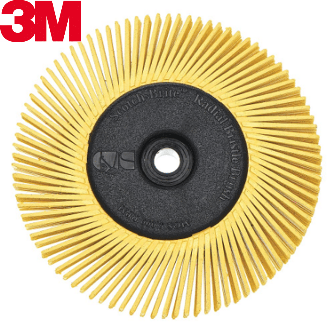 61500151479 3M™ Scotch-Brite™ Radial Bristle Brush Angled 80 Grit 150 x ...