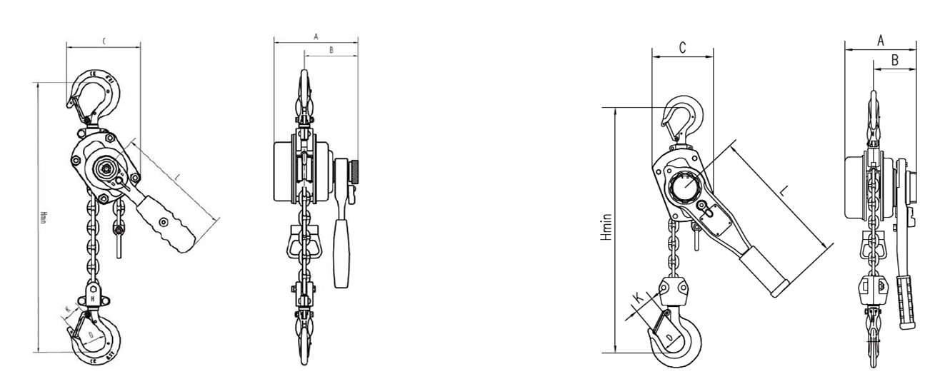 LB Sunny Lifting Lever Block / Select – Collins Tools & Welding