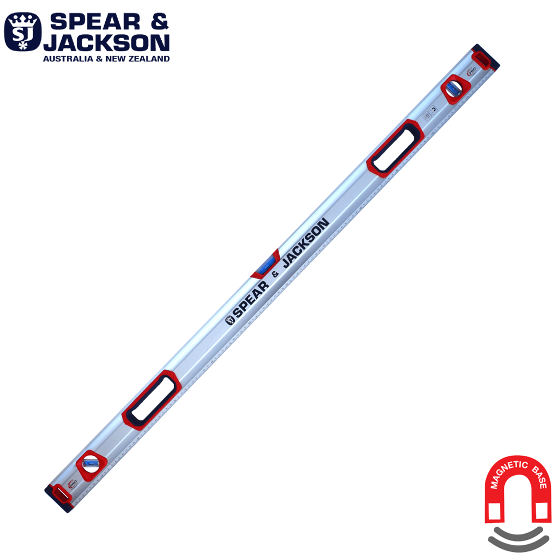 SJ-PRL12 Spear & Jackson Box Level Heavy Duty 1200mm – Collins Tools ...