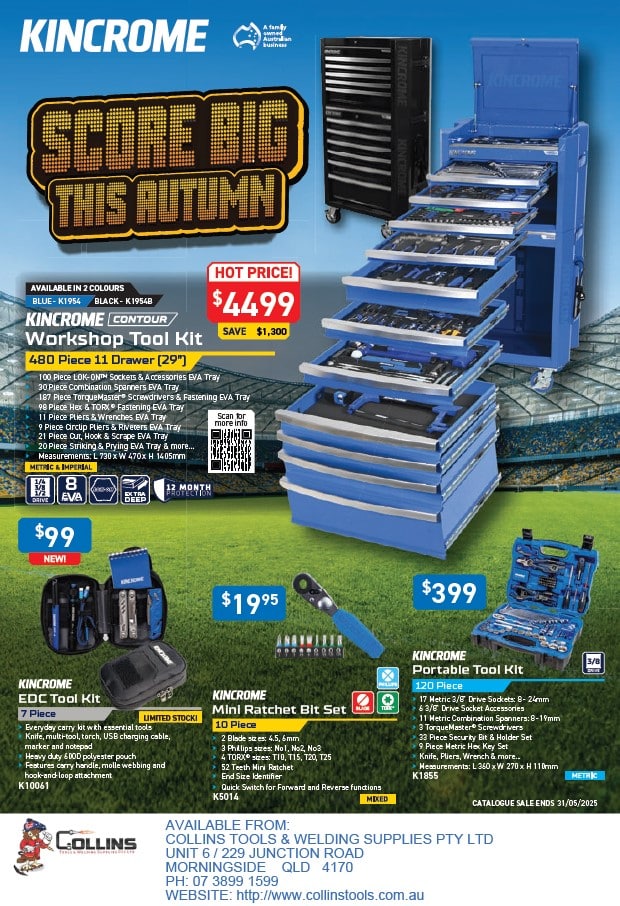 Catalogues – Collins Tools & Welding