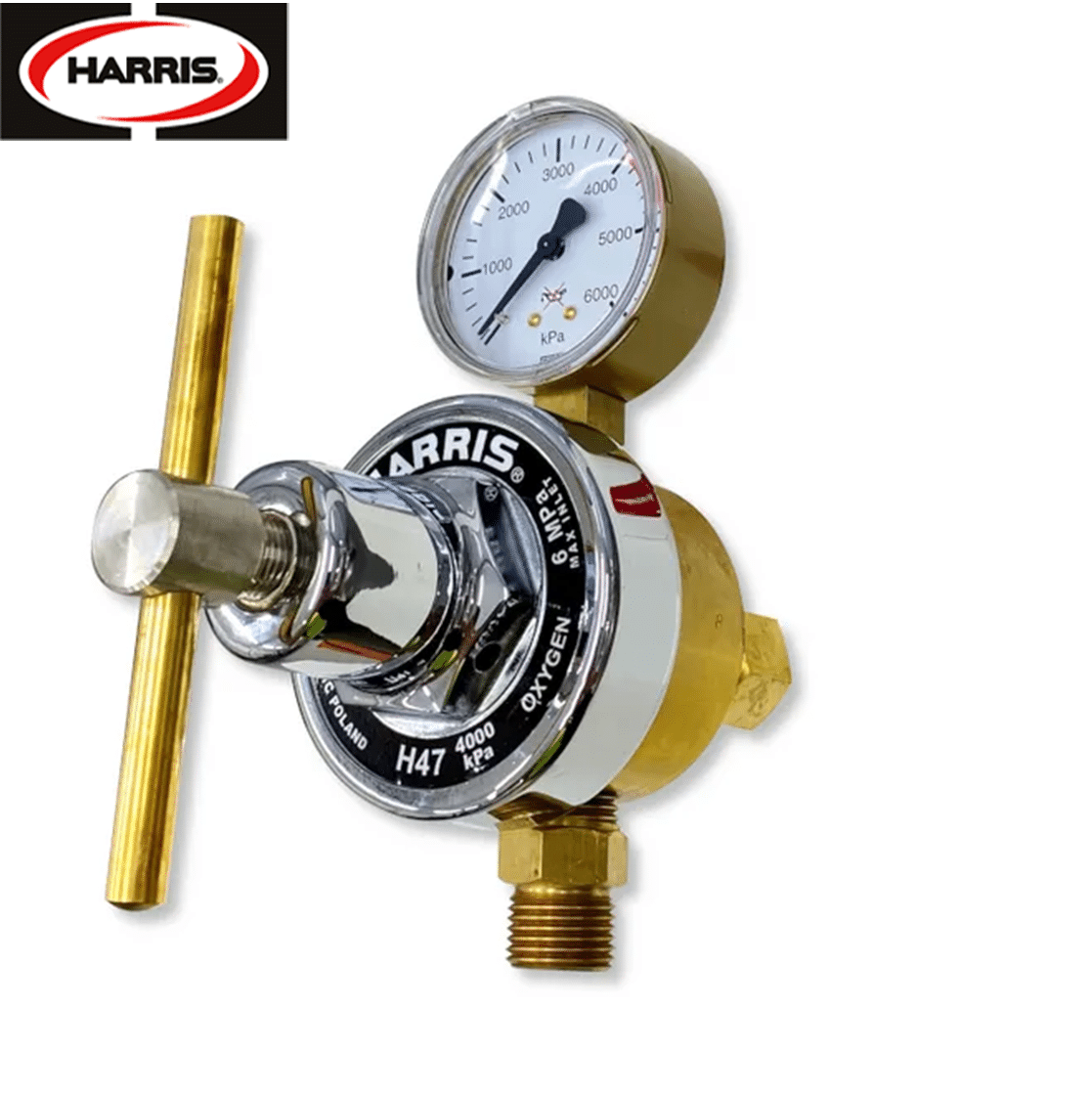 H4740B Harris Extra High Flow Oxygen Pipeline Regulator 0-4000kpa Model H47 – Collins Tools ...