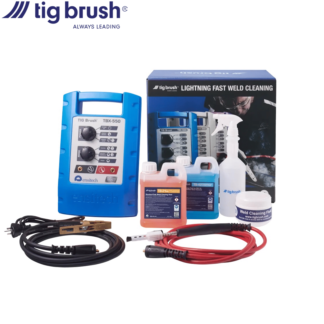 TIG Brush® 550 Weld Cleaner LokWand Kit – Collins Tools & Welding